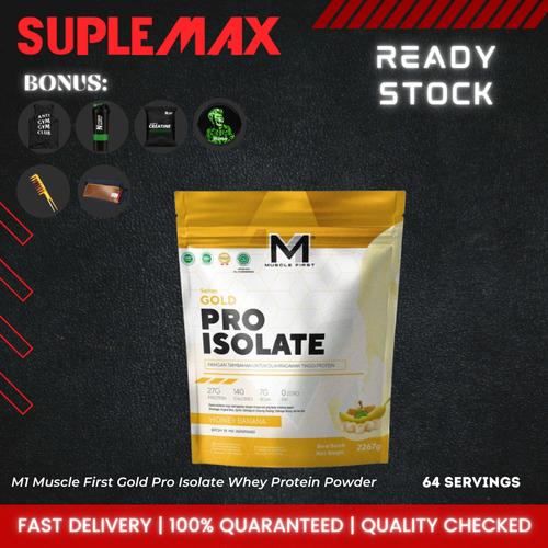 Jual M1 MuscleFirst Muscle First Gold Pro Isolate Whey Protein Powder ...