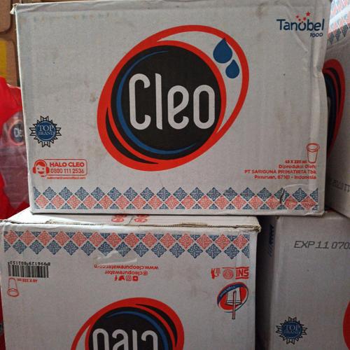 Jual cleo gelas 220ml 1 dus isi - Kota Surabaya - Toko Lestari Serba ...