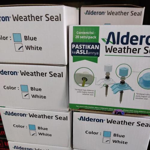 Jual (1 gram) SEKRUP / SKRUP ROOFING ALDERON PUTIH / BIRU per pack isi ...