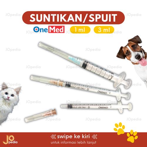 Jual SPUIT 1ml 3ml Spet Suntikan Sepetan Pipet Obat Susu Kucing Anjing ...