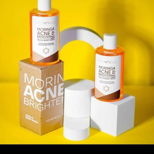 Jual the camels moringa acne brightening face and body wash - camels ...