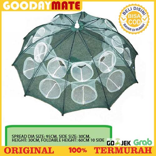 Jual Jaring Pancing Ikan Hexagonal 20 Hole Fishing Net Trap Cage ...
