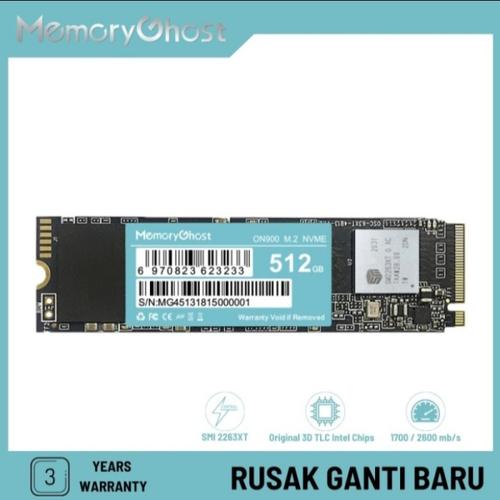 Jual Memory Ghost 512Gb Gen 3x4 PCI-e NVME SSD Resmi - Jakarta Pusat ...