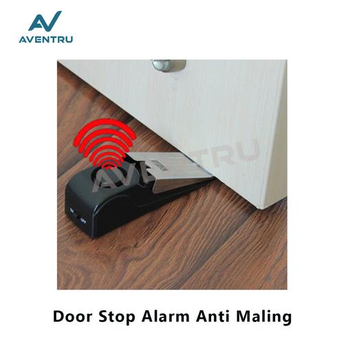 Jual Portable Security Door Stop Alarm Pengaman Pintu Rumah Anti Maling ...