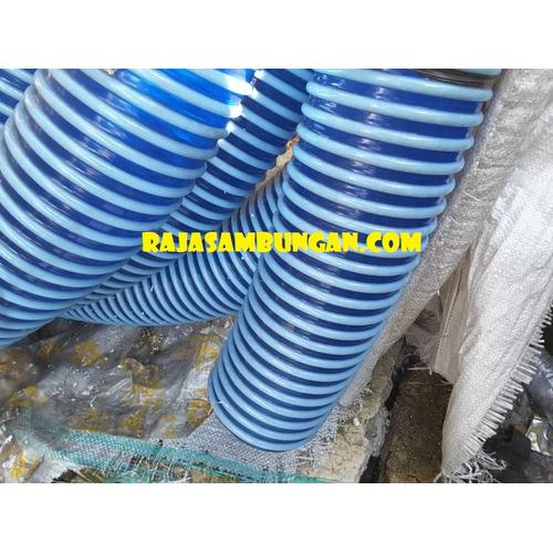 Jual Selang Lumpur 6 inch Selang Spiral Biru Selang Sedot WC Tebal ...