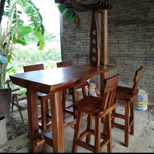 Jual meja bar minimalis Meja mini bar kayu trembesi - Kab. Jepara ...