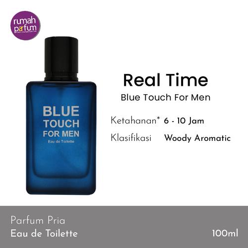 Jual Parfum Real Time Blue Touch For Men 100 ML - Jakarta Barat - Rumah ...