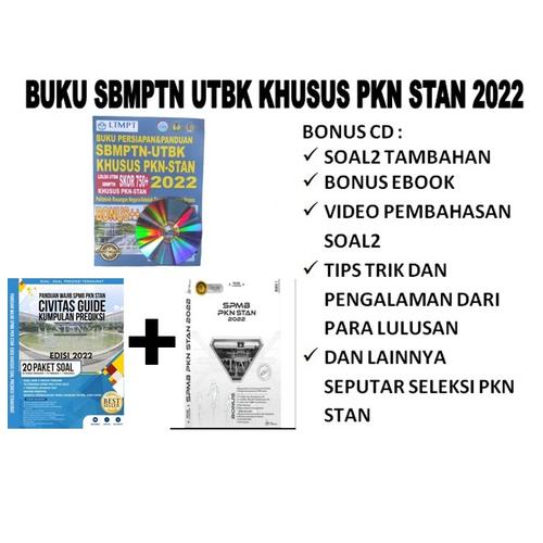 Jual BUKU SBMPTN UTBK KHUSUS PKN STAN 2024 - sampul+bubbel - Kab ...