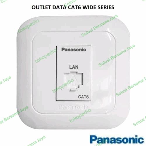 Jual Outlet Data Cat 6 Panasonic Wide Series - Jakarta Pusat - Solusi ...