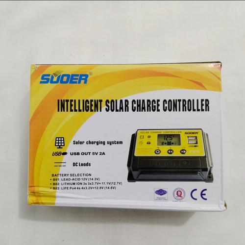 Jual SUDER SOLAR CONTROLLER INTELLIGENT SOLAR CHARGE CONTROLLER 20A ...