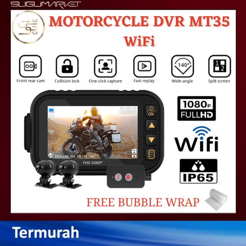 Jual Motorcycle DVR MT35 | Kamera Motor Dual Cam G-Sensor FHD 1080P ...