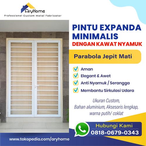 Jual Pintu Expanda Aluminium | Kawat Nyamuk Atas Bp Leo - Jakarta Pusat ...