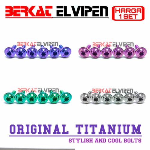 Jual Paket Baut Titanium Cover CVT Nmax Old New Connected 2020 Up ...