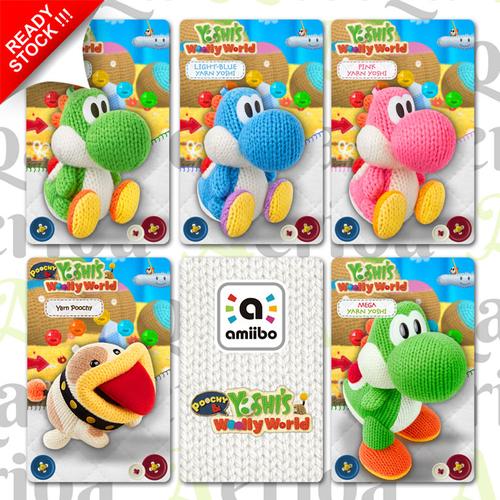 Jual Amiibo Clone Card Yoshi Crafted World - Paket NFC Kartu PVC ...