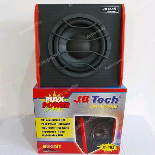 Jual Basstube Subwoofer aktif JBTECH JT-108 - hitam merah - Kab. Karawang - Astroromy | Tokopedia