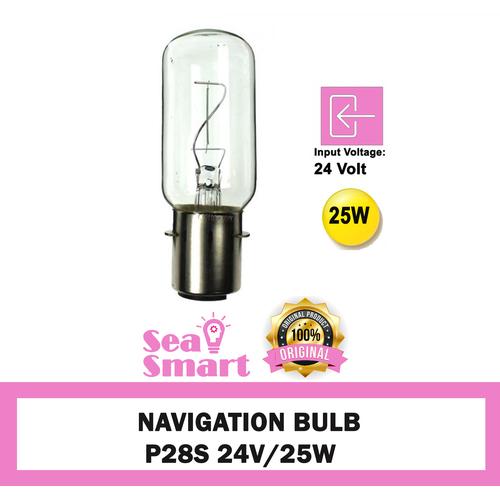 Jual BOHLAMP NAVIGASI P28S 24V/ NAVIGATION BULB P28S 24 VOLT - 24V 60W ...