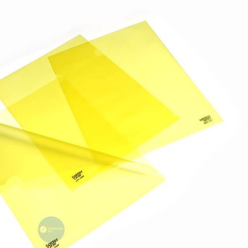 Jual [ PERPACK ]Map L / Map Bening Folder One A4 Warna - Kuning ...