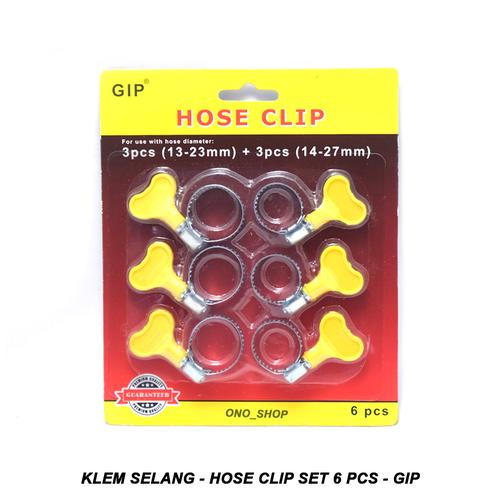 Jual Klem Selang - Hose Clip Set 6 Pcs - GIP - Jakarta Barat - ONO SHOP ...