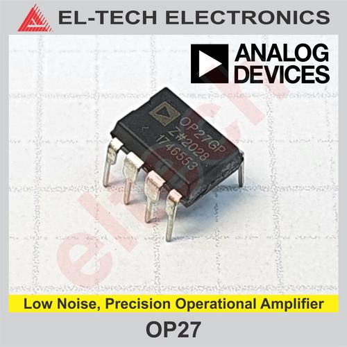 Jual OP27 OP 27 Low Noise, Precision Operational Amplifier - Kota ...