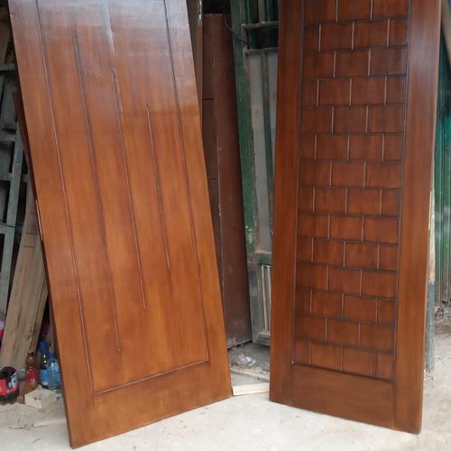 Jual pintu kayu solid plus pinishing plitur - Kota Depok - Jamal jaya ...