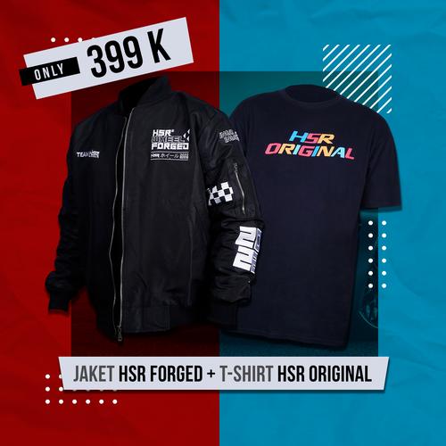 Promo Jacket HSR Forged + Tshirt HSR Original - L - Jakarta Selatan ...