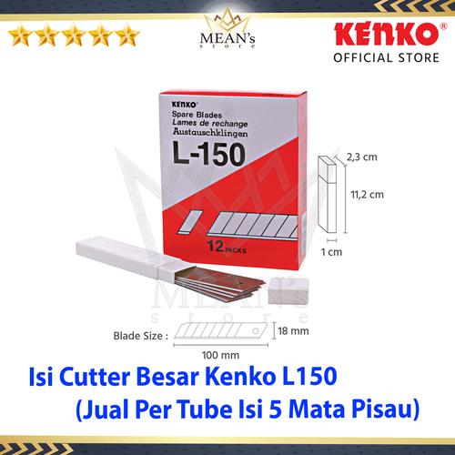 Jual Isi Cutter Kenko L-150 / Pisau Cutter Besar/ Reffil Cutter L150 ...