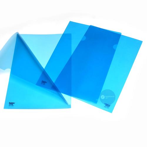 Jual [ PERPACK ]Map L / Map Bening Folder One A4 Warna - Biru - Jakarta ...