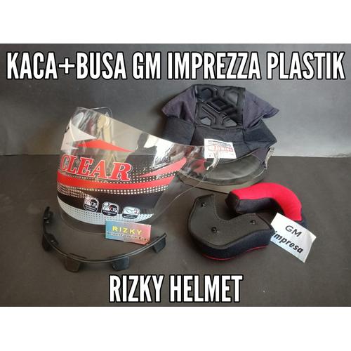 Jual Busa helm GM IMPREZZA Kancing Plastik + Kaca Helm GM IMPREZZA ...
