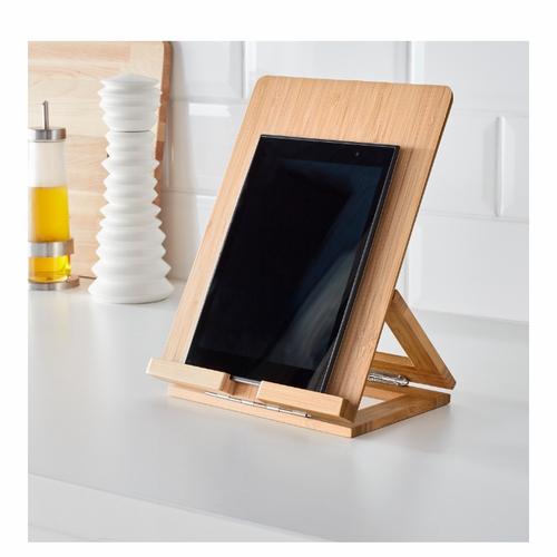 Jual Stand Tablet/Alas Tablet Bahan Bambu Serbaguna 26x20cm_Original ...