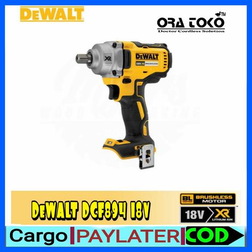Jual DeWalt DCF894 18V Brushless 1/2" Compact Mid Torque Wrench Unit ...
