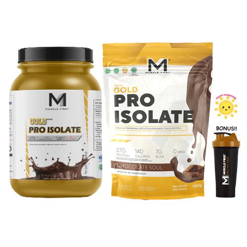 Jual Muscle First Pro Whey Gold Isolate Protein 2 LBS -M1 Rasa ...