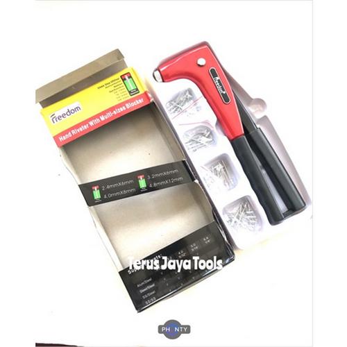 Jual Tang Rivet Tang Ripet Set Plus Paku Rivet FREEDOM - Kota Bandung ...