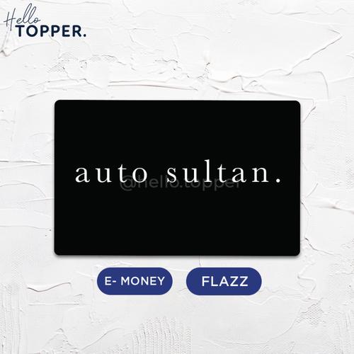 Jual eMoney Flazz Auto Sultan Kartu e-Money Lucu Cetak eToll Flazz BCA ...