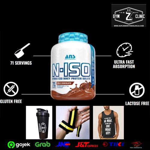 Jual ANS N ISO 5 Lb Hydrolized Whey Protein Isolate N-ISO 5lb - Kab ...