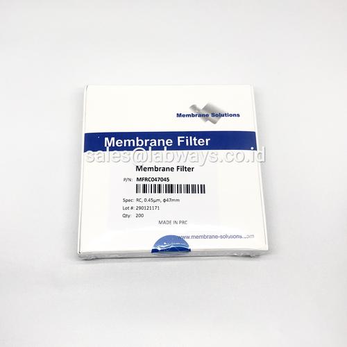 Jual Regenerated Cellulose Membrane Filter 0.45 um 47 mm RC Membrane ...
