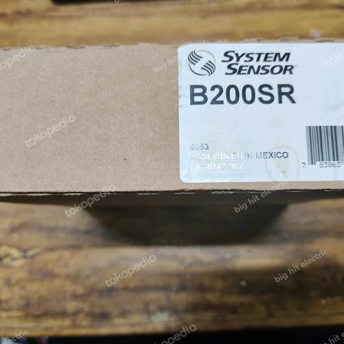 Jual FIRE ALARM SYSTEM SENSOR B200SR TYPE 5053 ORIGINAL - Jakarta Pusat ...