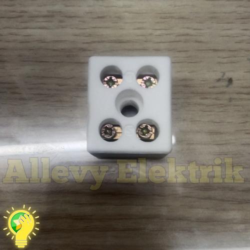 Jual Terminal Block Keramik 2Pole - 30A - Jakarta Pusat - ALLEVY JAYA ...