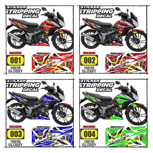 Jual Sticker Striping Decal Honda CS 1 ONE Variasi ARS04 Glossy - 001 ...