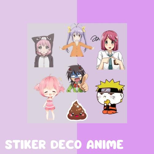 Jual Stiker Sticker Deco ANIME - Bisa Custom Tokoh Anime Mangan Kartun ...