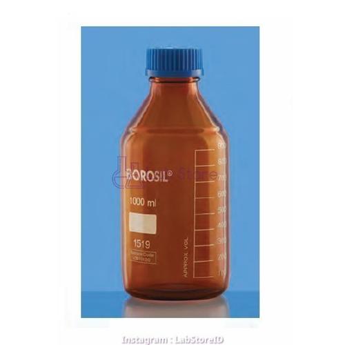 Jual Laboratory Bottle NN 250 ml Amber Botol Lab Botol Sampel Kaca ...