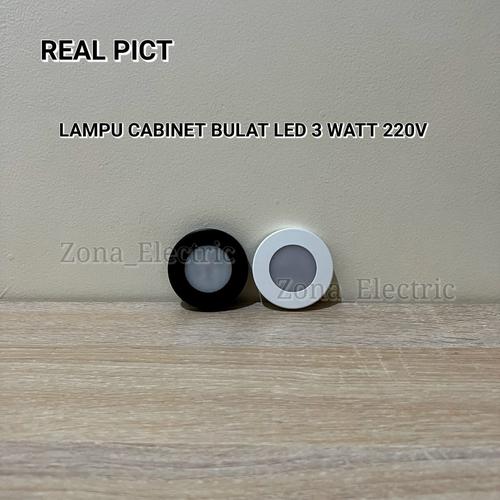Jual LAMPU DOWNLIGHT LED MINI TEMPEL OUTBOW 3 WATT 220V / LAMPU CABINET ...