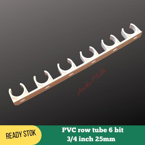 Jual Klem Pipa Clamp Conduit air row tube 6 bit 25mm 3/4 inch - Kota ...