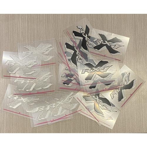 Jual Stiker arai rx7x original bagian belakang - Silver - Jakarta ...