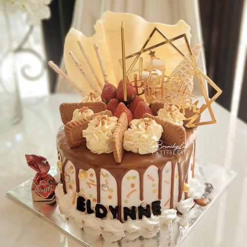Jual lotus biscoff cake - d16cm, Lotus Birthday - Kota Bandung ...