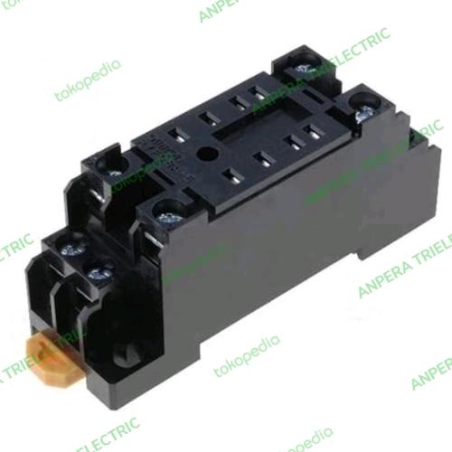 Jual SOCKET RELAY OMRON PYF08A 8 PIN UNTUK RELAY (MY2N MY2 H3Y2) PYF08A ...