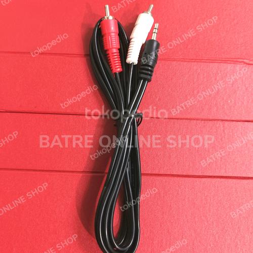 Jual RCA KE MINI STEREO RCA TO MINI STEREO 1,5M KABEL JACK MINI STEREO ...