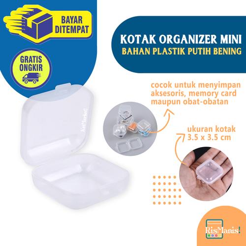 Jual MINI ORGANIZER BOX Kotak Kecil Tempat Obat Memory Card Aksesoris ...