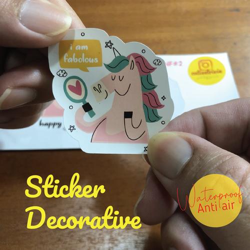 Jual Sticker Deco / Sticker Fancy / Sticker Journal - Jakarta Barat ...