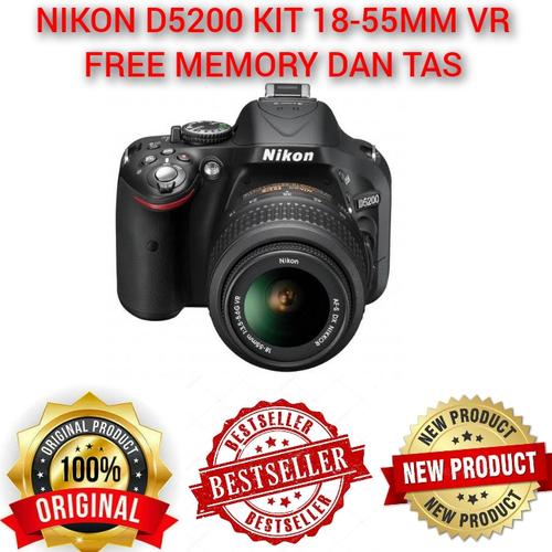 Jual NIKON D5200 KIT 18-55MM VR - CAMERA+LENSA - Jakarta Barat - Cmos ...