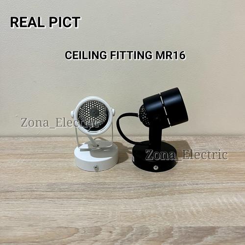 Jual KAP LAMPU SOROT CEILING FITTING MR16 / HOUSHING SPOT LIGHT - KAP ...
